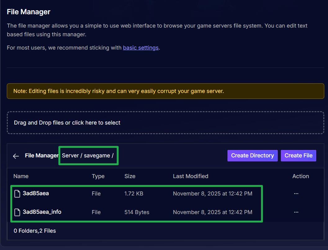 PingPlayers | How to Upload your Local Save to your Server in Enshrouded