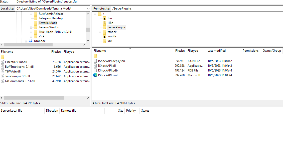 PingPlayers | How to add mods to your Tshock Terraria server