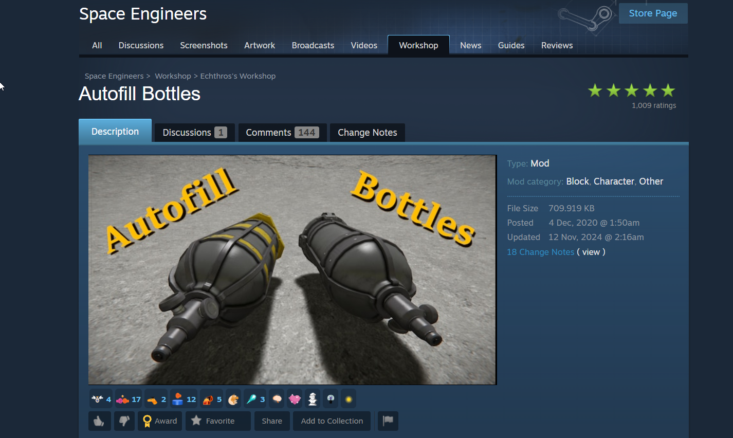 PingPlayers | How to add mods to your Space Engineers server