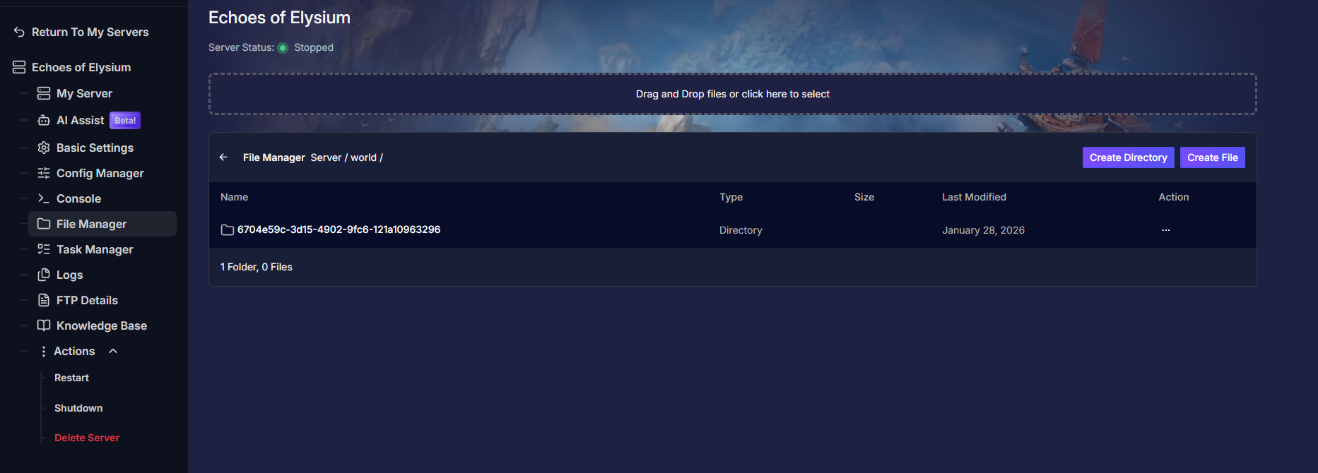 PingPlayers | How to backup and restore your world progression